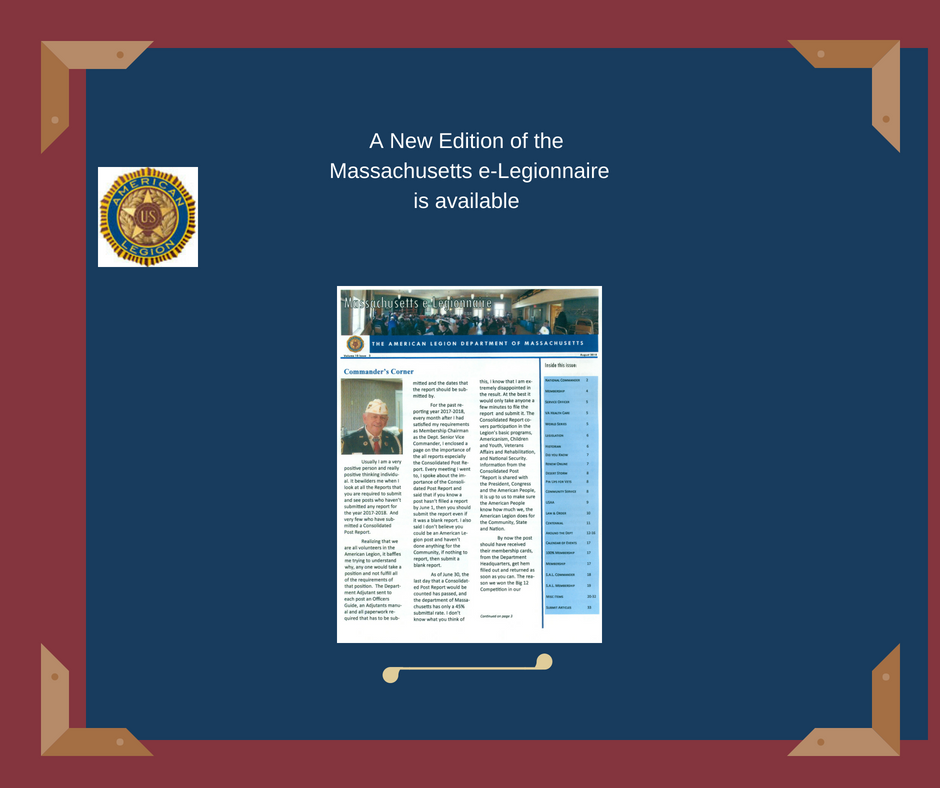 Home :: The American Legion Department of Massachusetts, Inc.